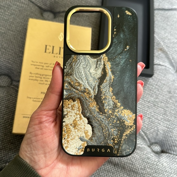 Burga | Cell Phones & Accessories | Nib Burga Northern Lights Marble Iphone 5 Pro Case Elite ...